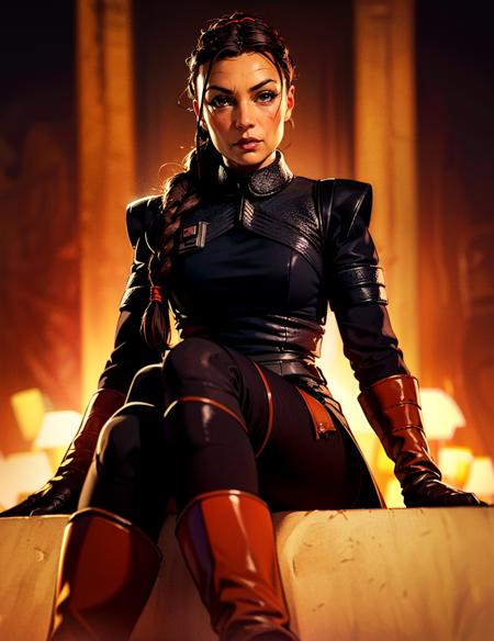 Fennec Shand from Star Wars The Mandalorian (Ming-Na Wen) - AiTool.ai