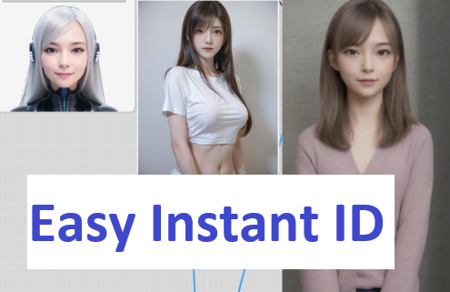 Easy InstantID face Apply | workflow | comfyui | simple | face swap ...