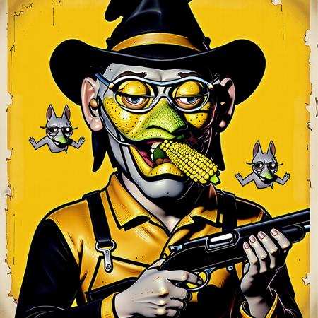 Scroto Schizo – Cornfed FLUX LORA - AiTool.ai