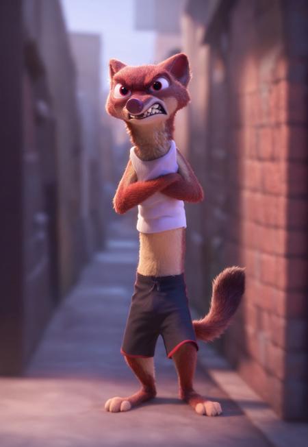 Duke Weaselton (Zootopia) - AiTool.ai
