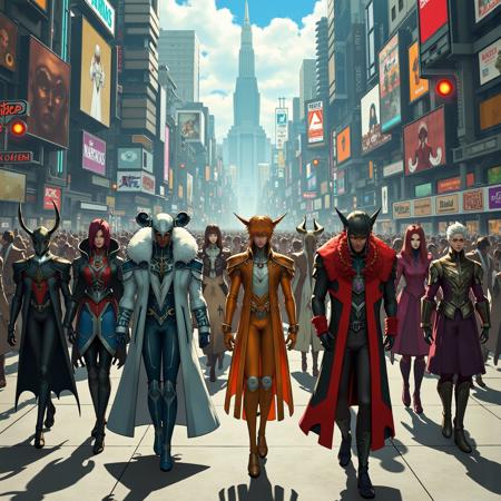 Metaphor ReFantazio Style (Art Style) - AiTool.ai