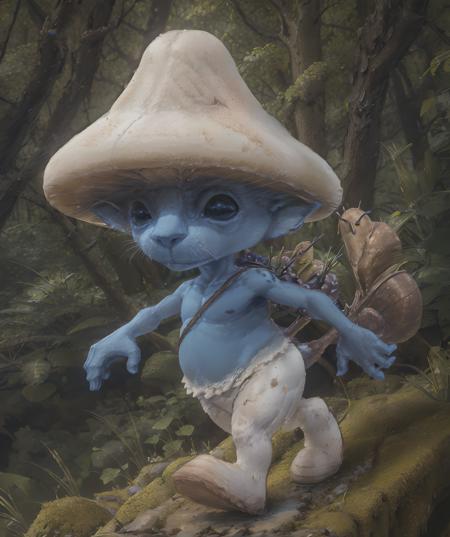Blue Smurf Cat - AiTool.ai