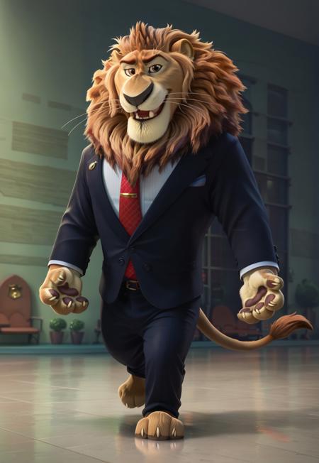 Mayor Lionheart (Zootopia) - AiTool.ai