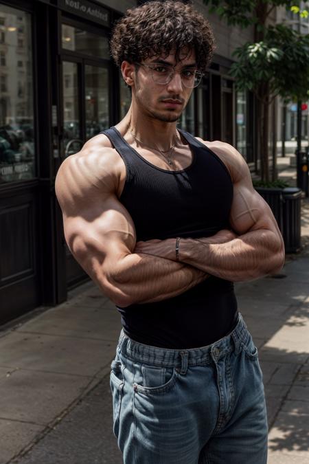 Hussein Farhat – Instagram fitness model @hussein.fht - AiTool.ai