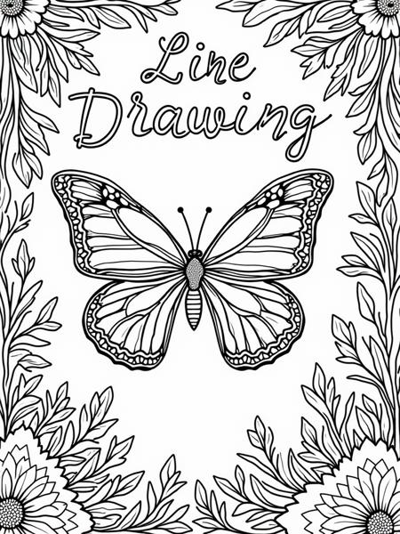 Line Drawing – CE – Flux - AiTool.ai