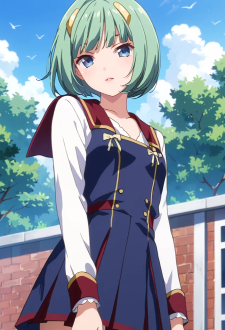 アンジュ (Anju) – ヴァルキリードライヴ マーメイド (Valkyrie Drive Mermaid) - AiTool.ai